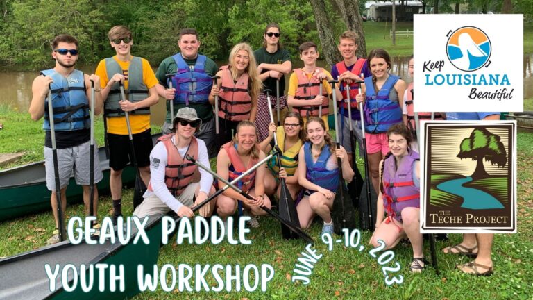 Youth Paddle Workshop Open to Ages 10-14 | TECHE Project